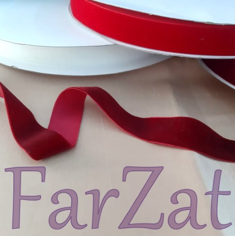 Banda catifea 2,5 cm - 50 yards - Tesaturi si Accesorii